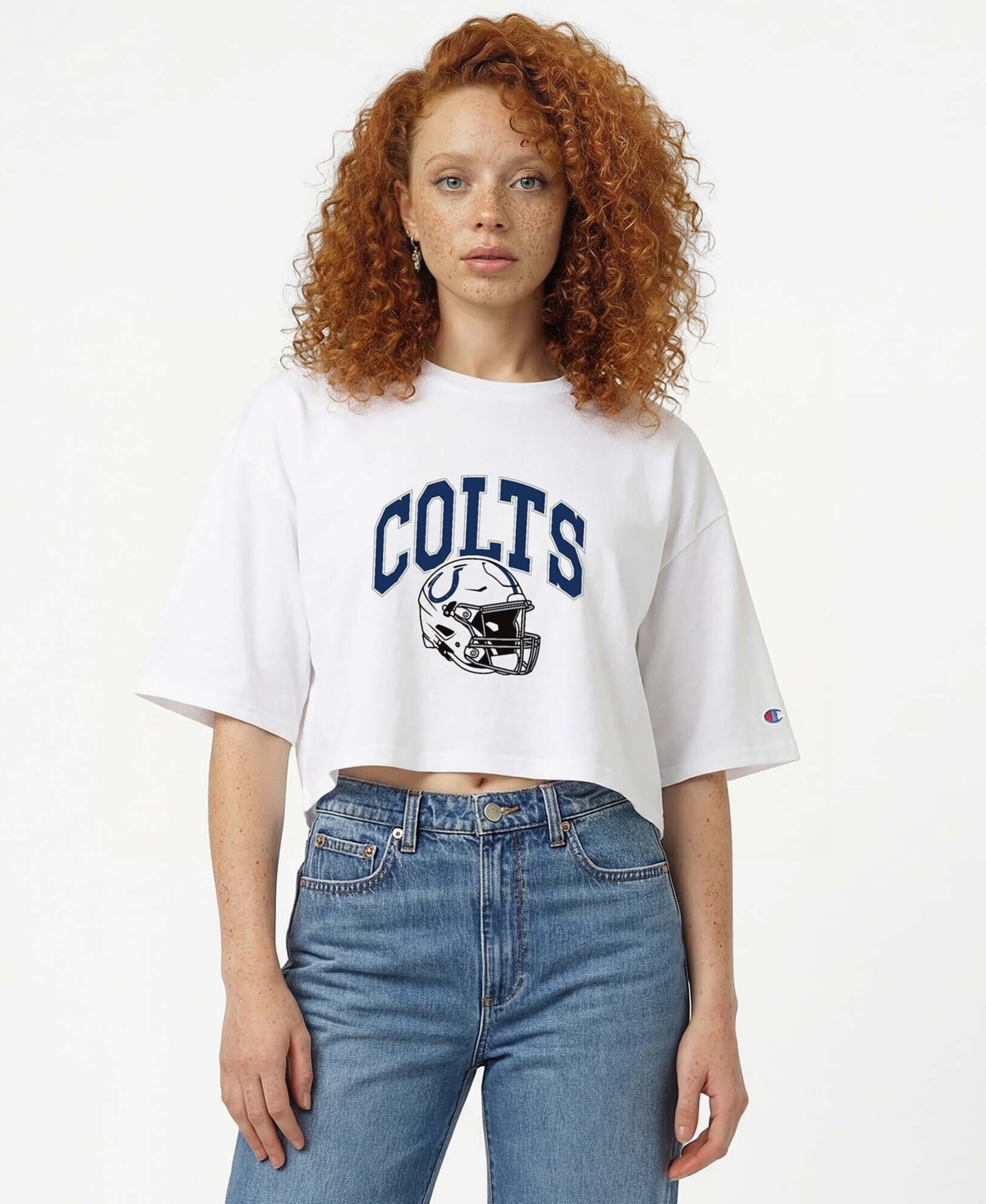 Click here for Champion Womens Indianapolis Colts Boyfriend Cropp... prices
