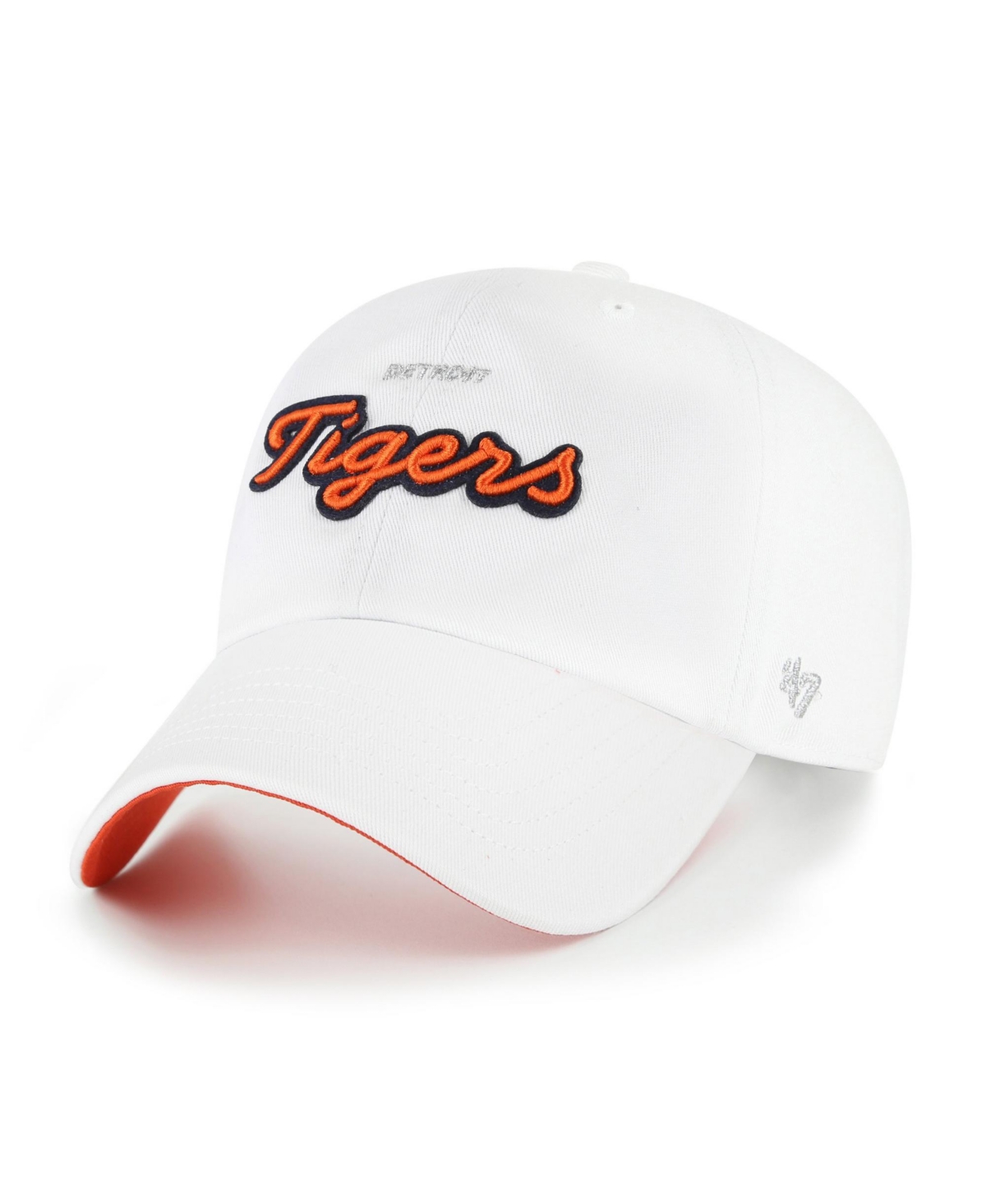 Click here for 47 Brand Womens White Detroit Tigers Trendy Script... prices