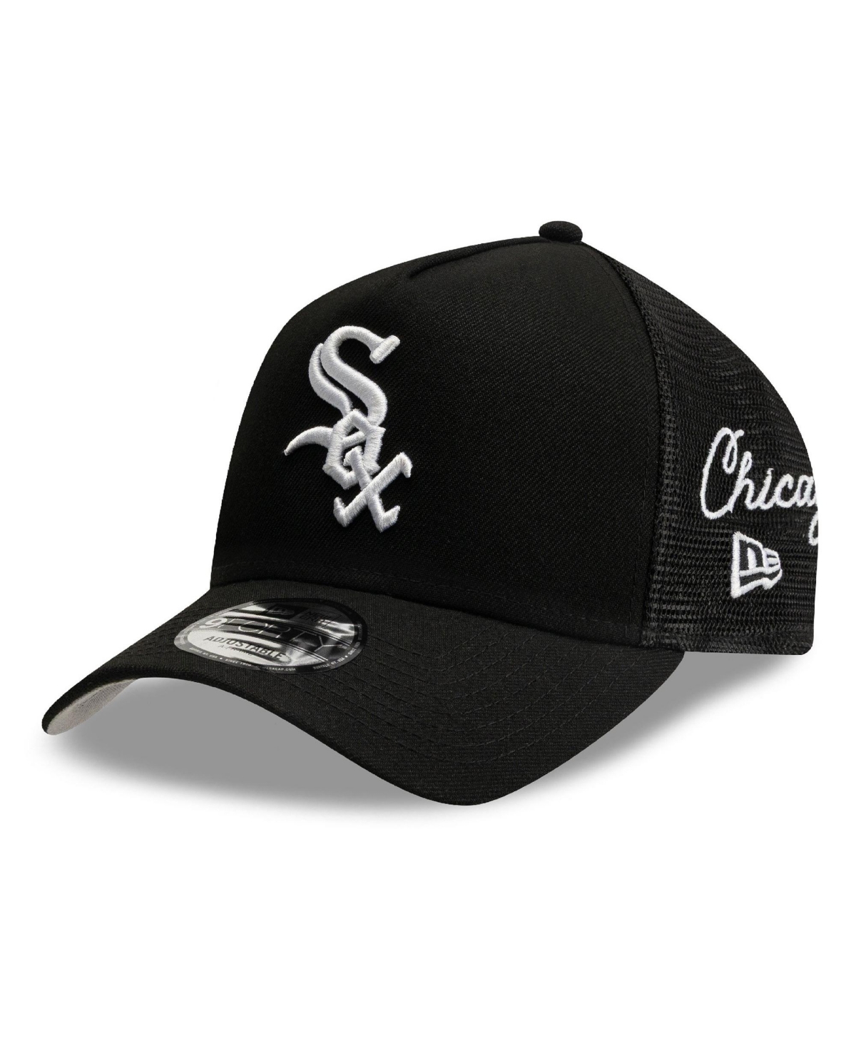 Click here for New Era Mens Black Chicago White Sox Side Script 9... prices