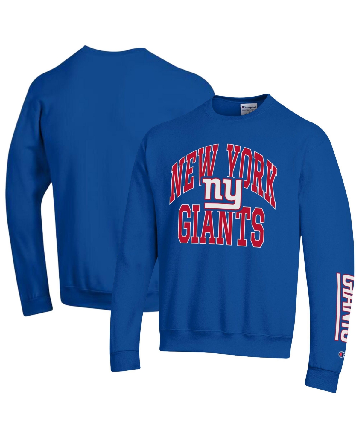 Click here for Champion Mens New York Giants Fleece Crewneck Grap... prices
