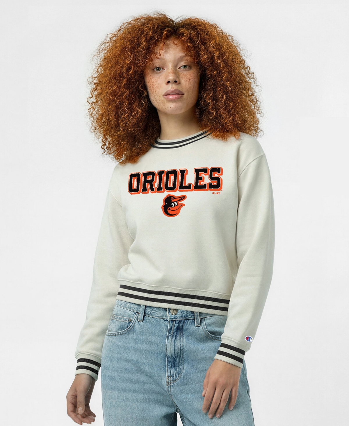 Click here for Champion Womens Cream Baltimore Orioles Reverse We... prices