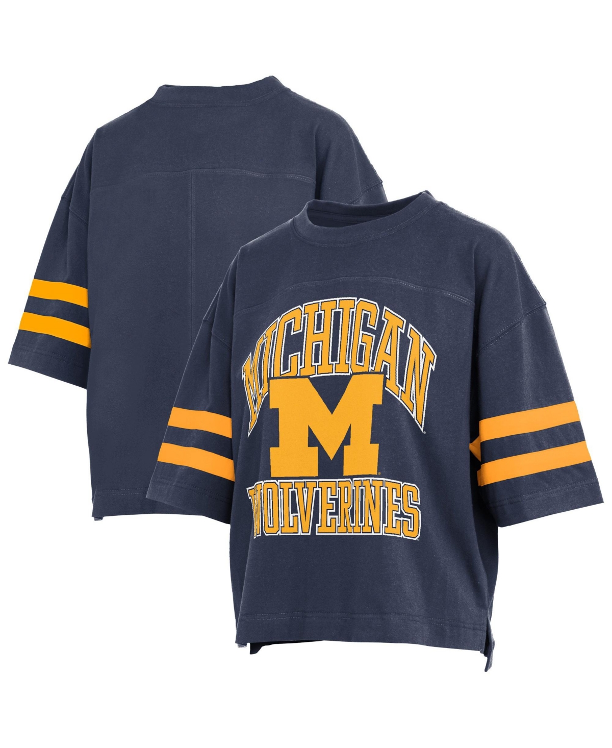 Click here for Pressbox Womens Wayne Tyler Michigan Wolverines Cr... prices