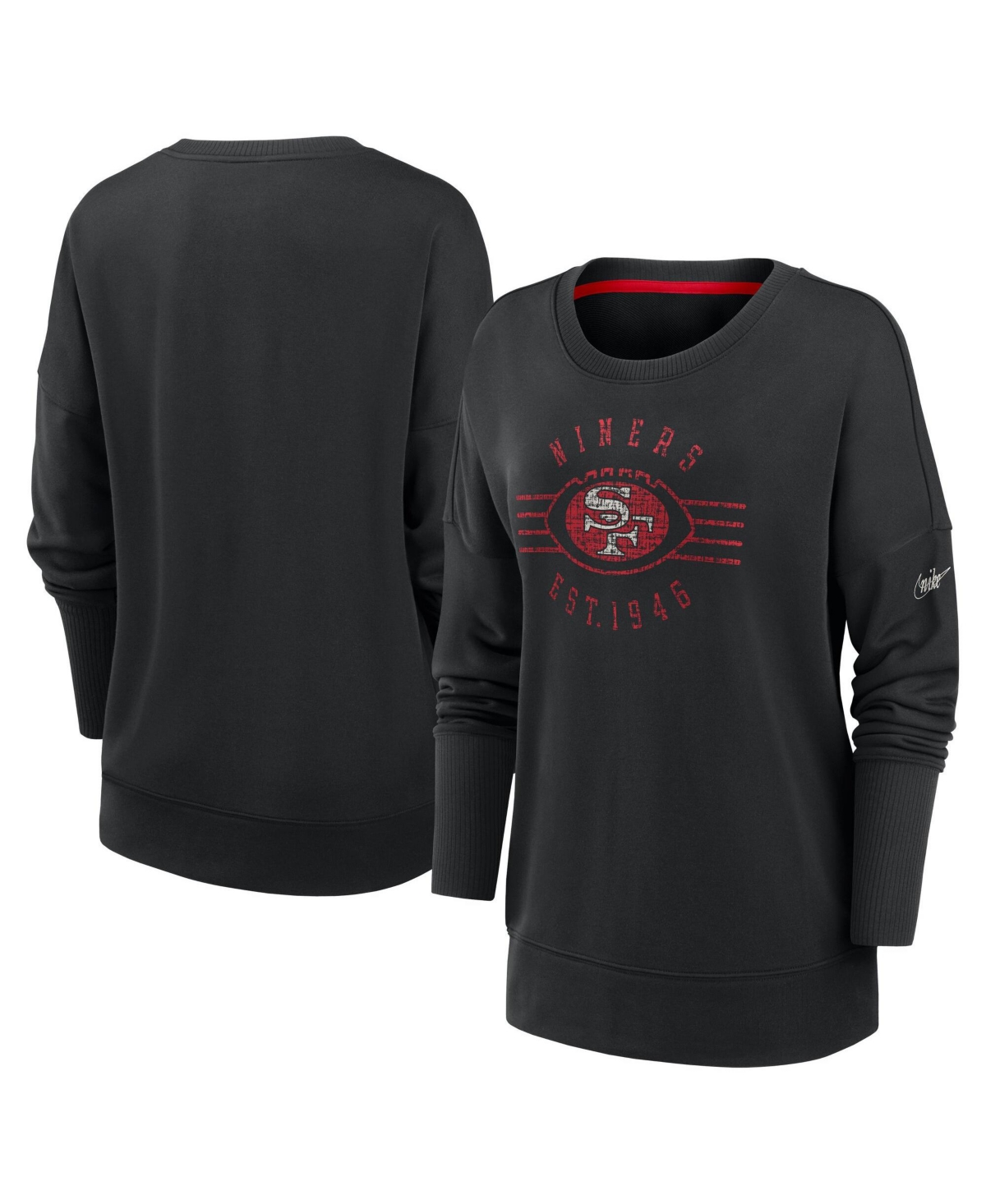 Click here for Nike Womens Black San Francisco 49ers Playback Ico... prices