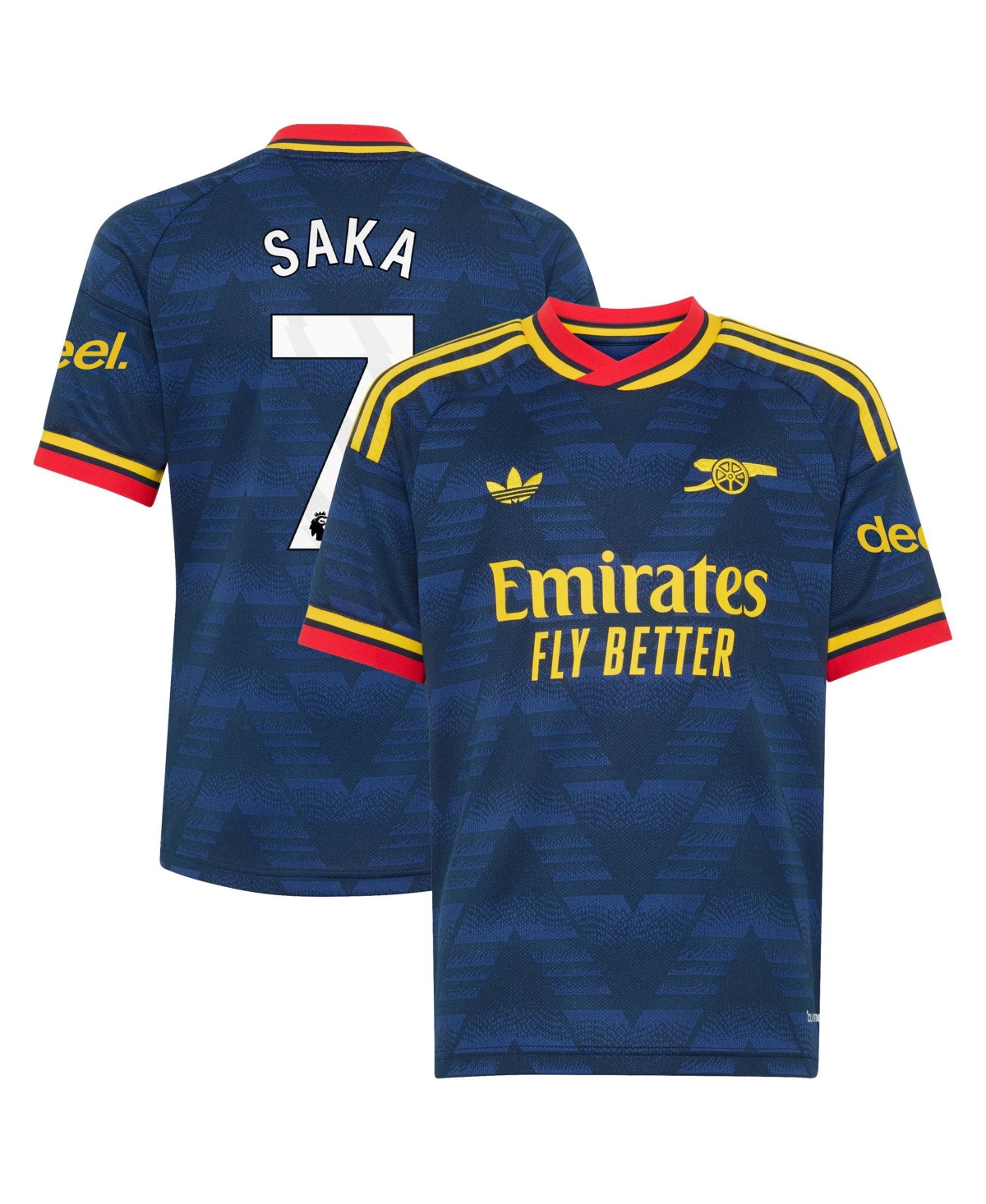 Click here for Adidas Big Boys and Girls Bukayo Saka Navy Arsenal... prices
