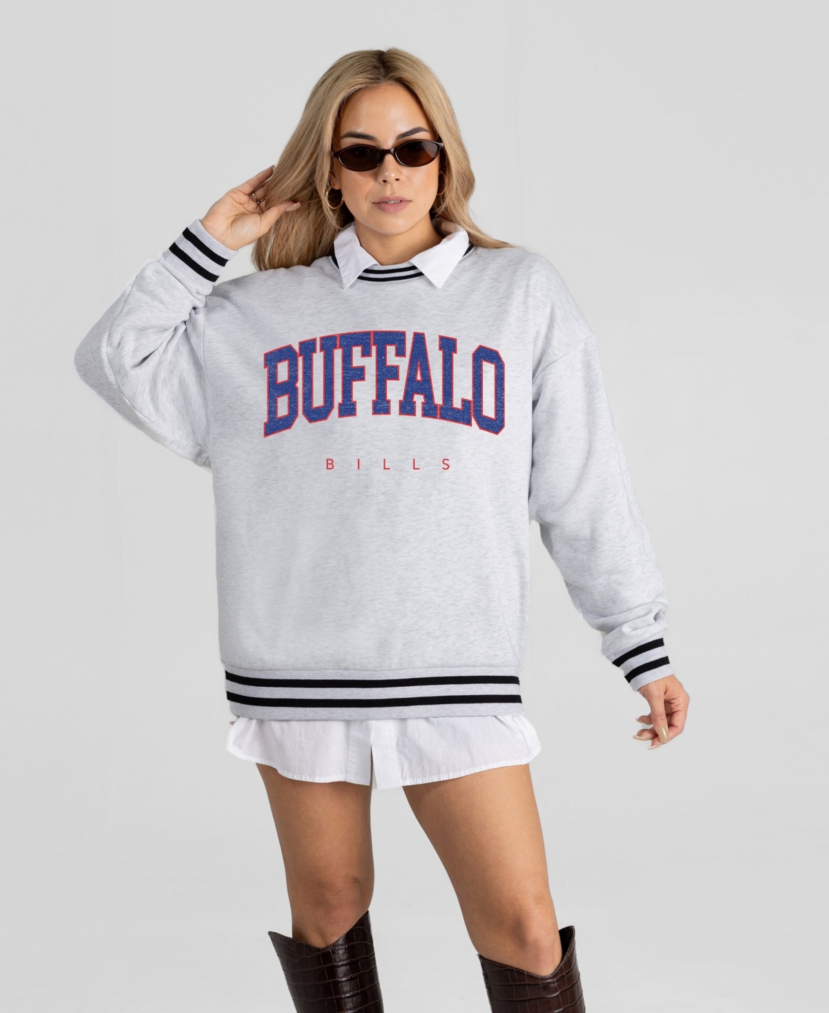 Click here for Gameday Couture Womens Buffalo Bills Oversized Eas... prices