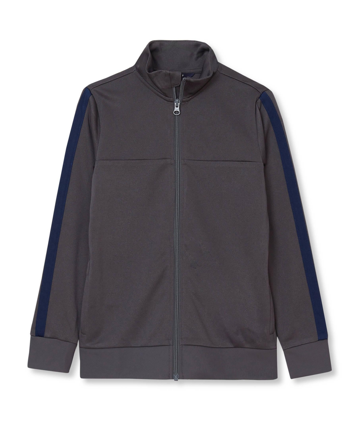 Click here for Lands End Boys Tricot Track Jacket - Dark gray prices