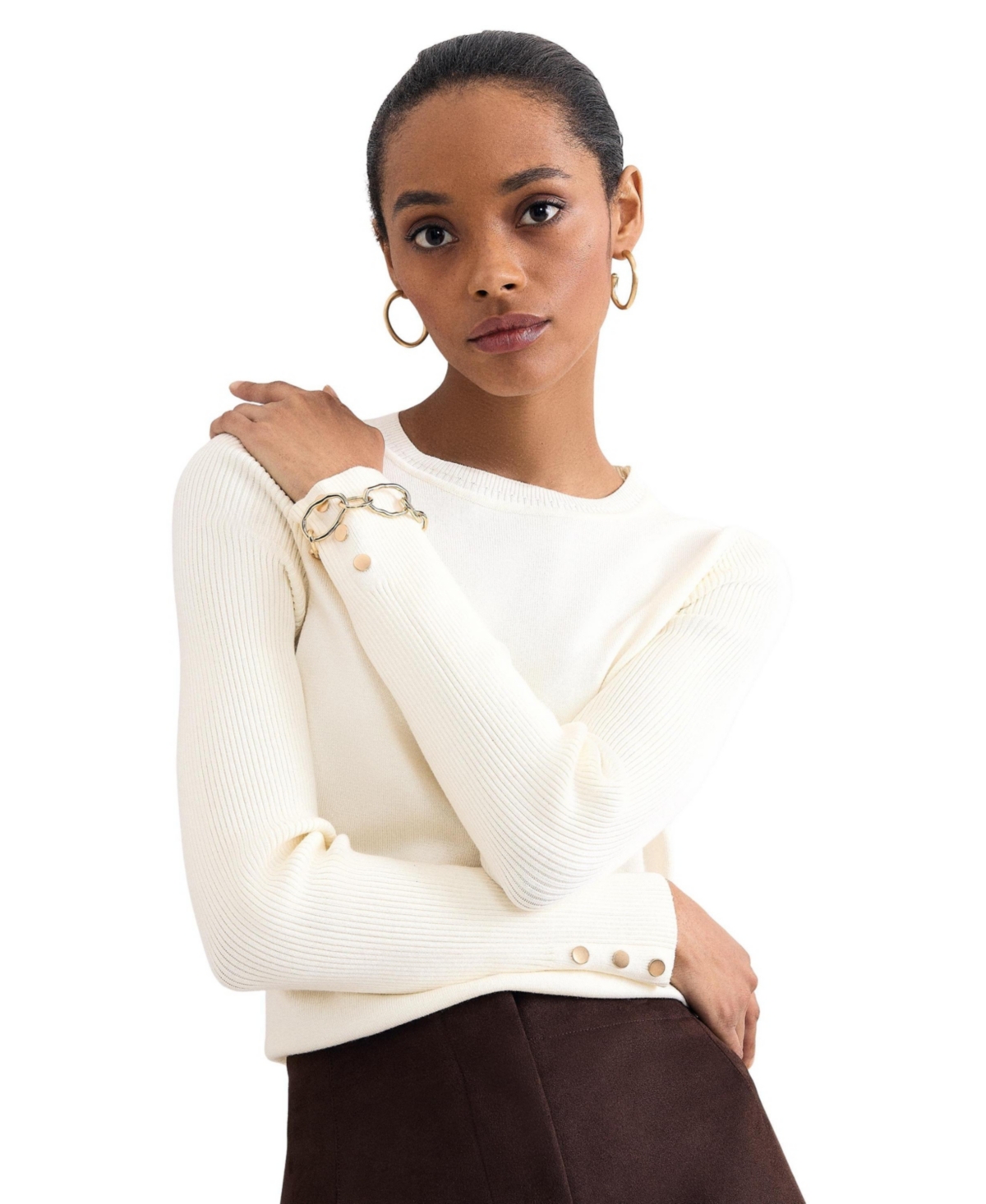 Click here for Phase Eight Womens Larissa Layering Knit Sweater -... prices