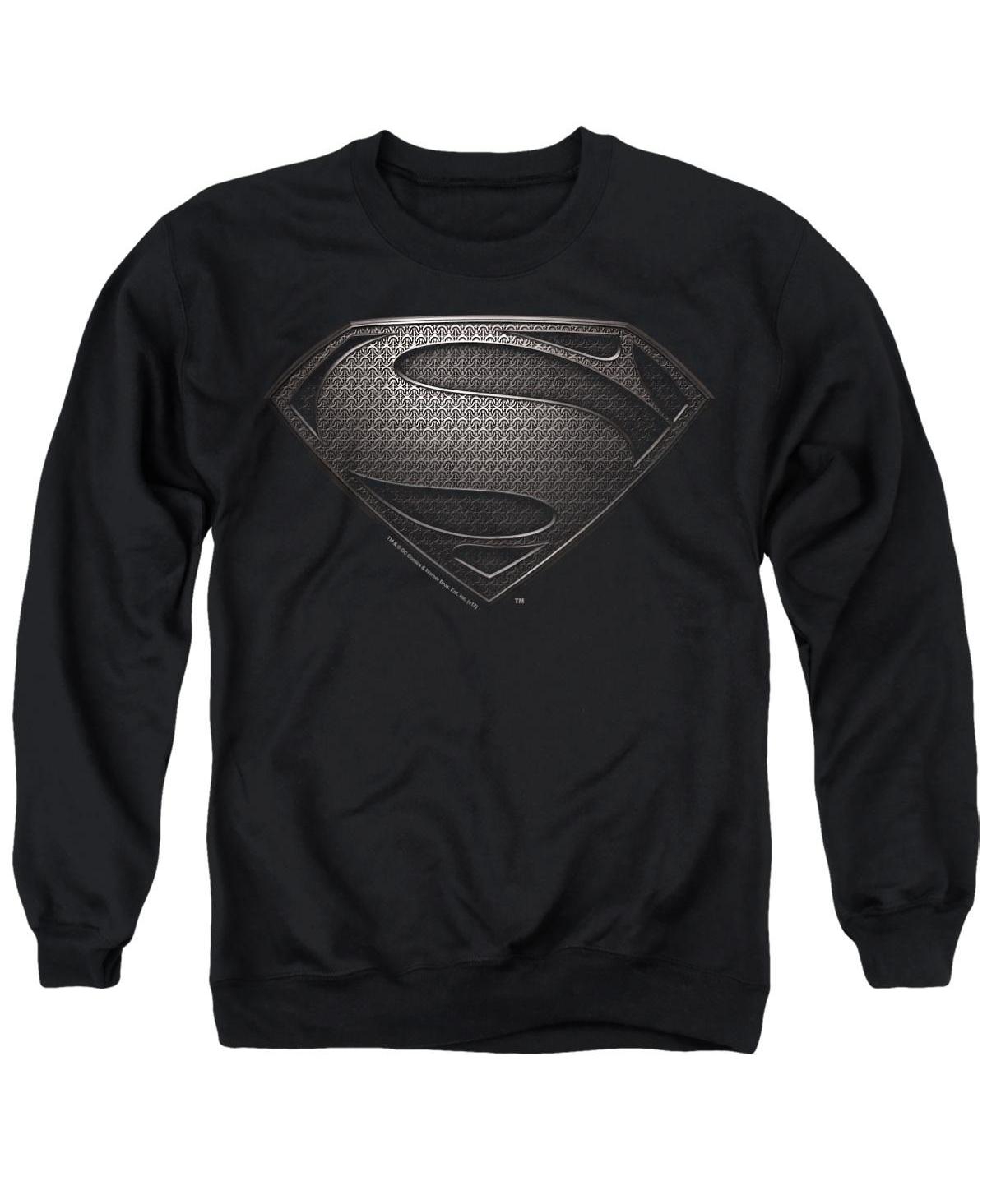 Click here for Superman Mens Man Of Steel Mos Desaturated Crewnec... prices