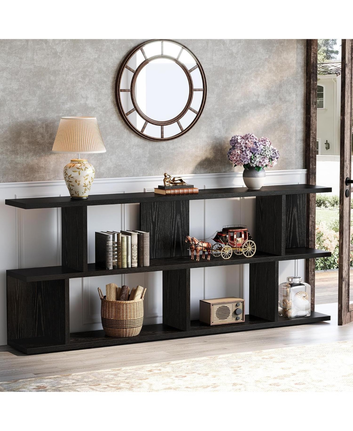 Click here for Tribesigns 71 Extra Long Sofa Table  3 Tier Farmho... prices