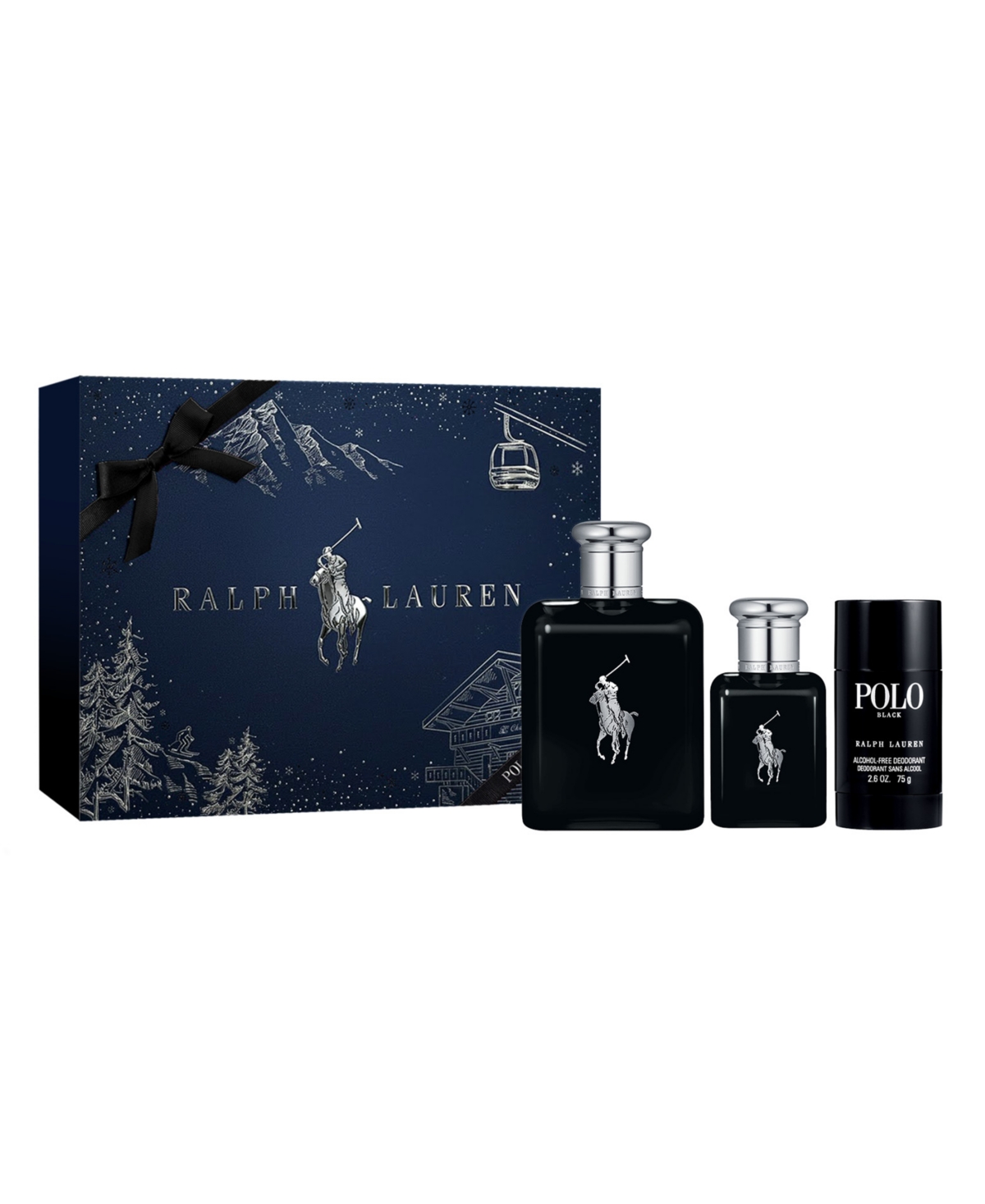 Click here for Ralph Lauren 3-Piece Polo Black Eau de Toilette Gi... prices
