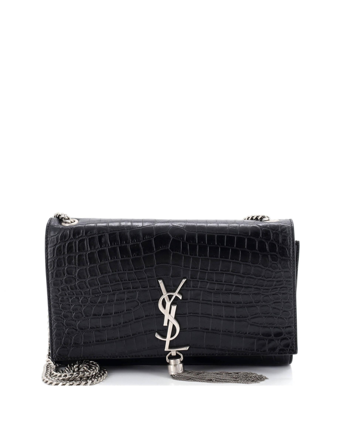 Click here for Pre-Owned Saint Laurent Medium Classic Monogram Ta... prices