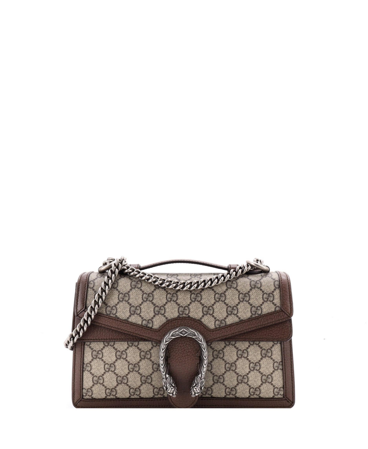 Click here for Pre-Owned Gucci Small Dionysus Top Handle Chain Ba... prices