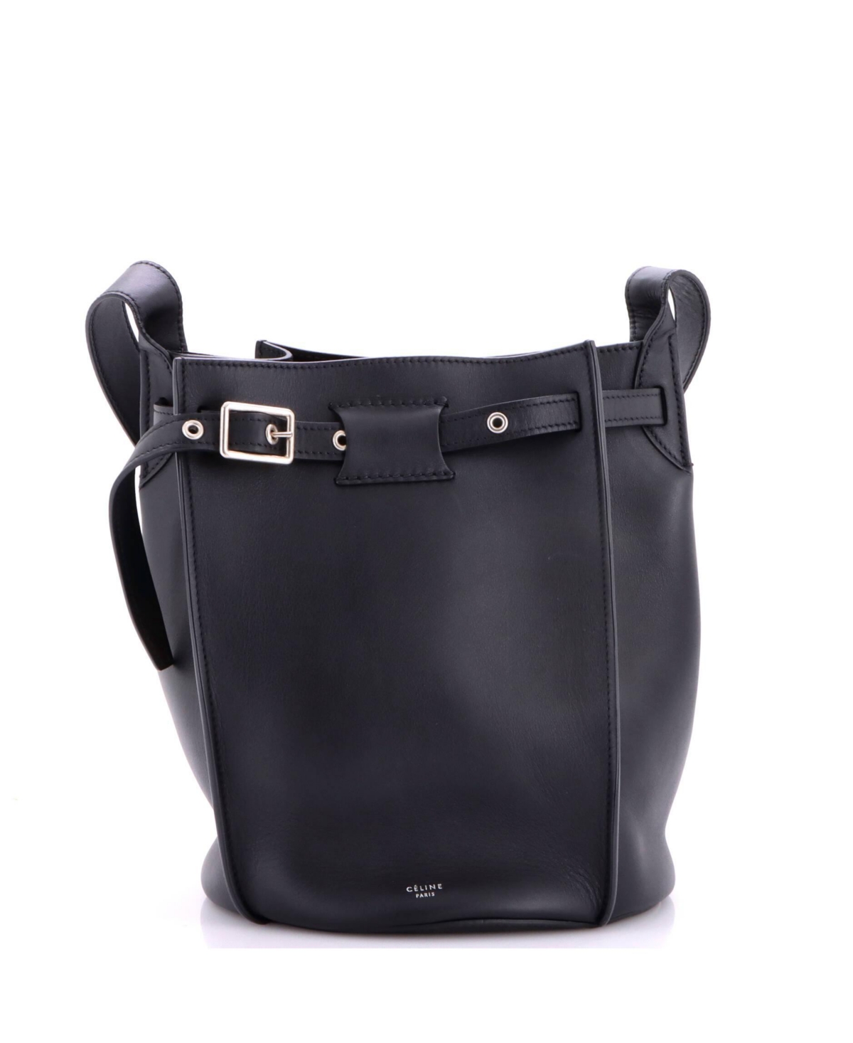 Click here for Pre-Owned Celine Long Strap Big Bag Bucket Leather... prices