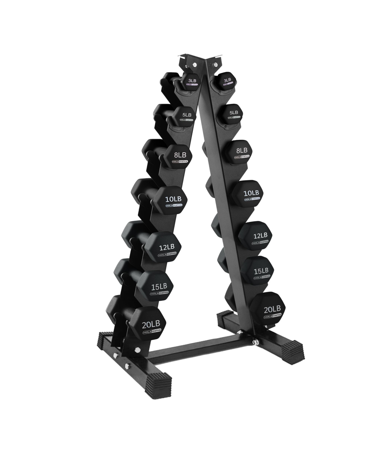 Click here for HolaHatha 146 Pound Neoprene Dumbbell Full Body We... prices