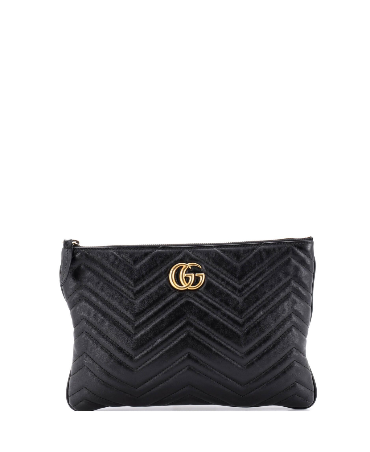 Click here for Pre-Owned Gucci Small Gg Marmont Clutch Matelasse... prices