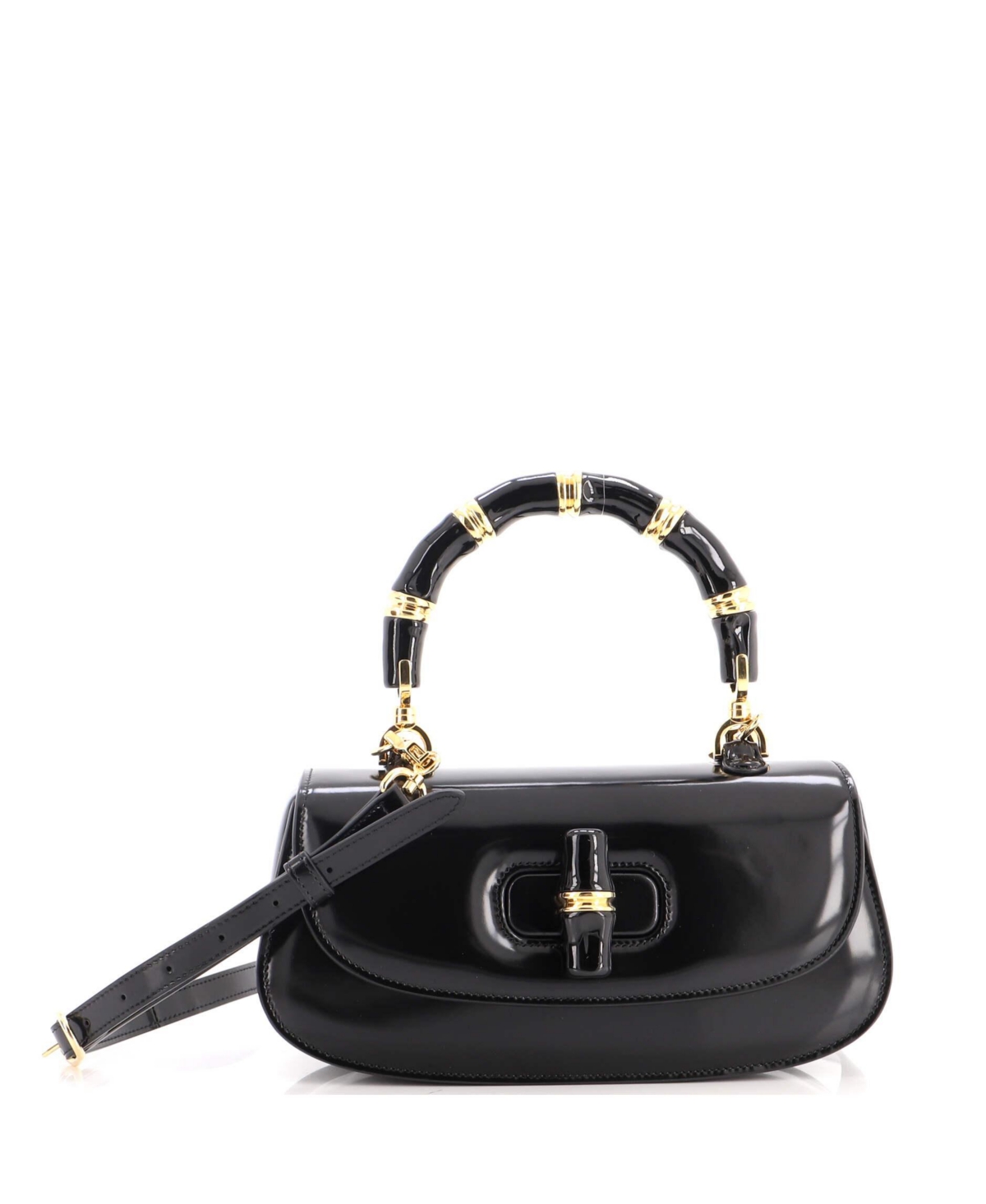 Click here for Pre-Owned Gucci Medium Bamboo Diva Top Handle Bag... prices