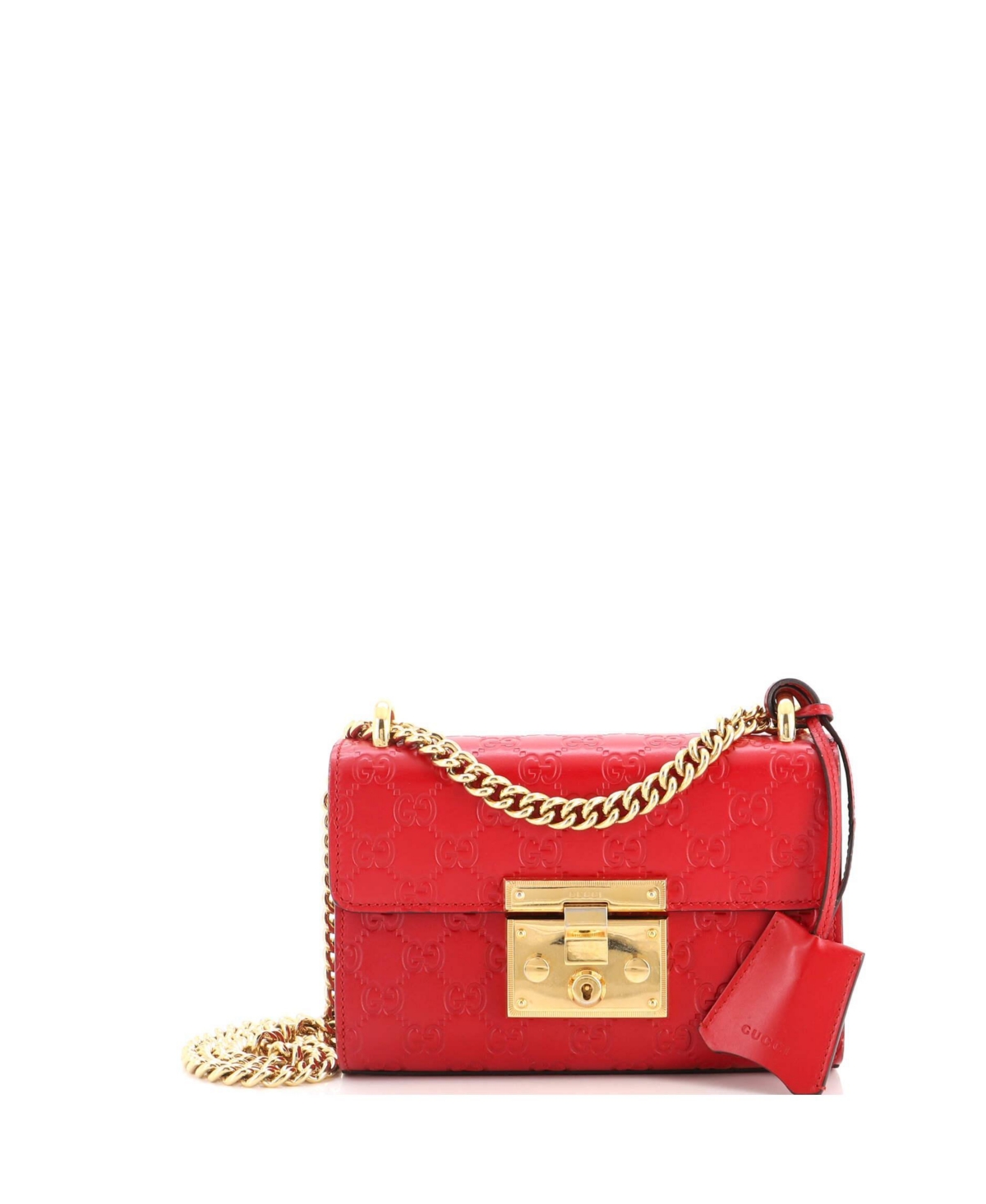 Click here for Pre-Owned Gucci Small Padlock Shoulder Bag Gucciss... prices