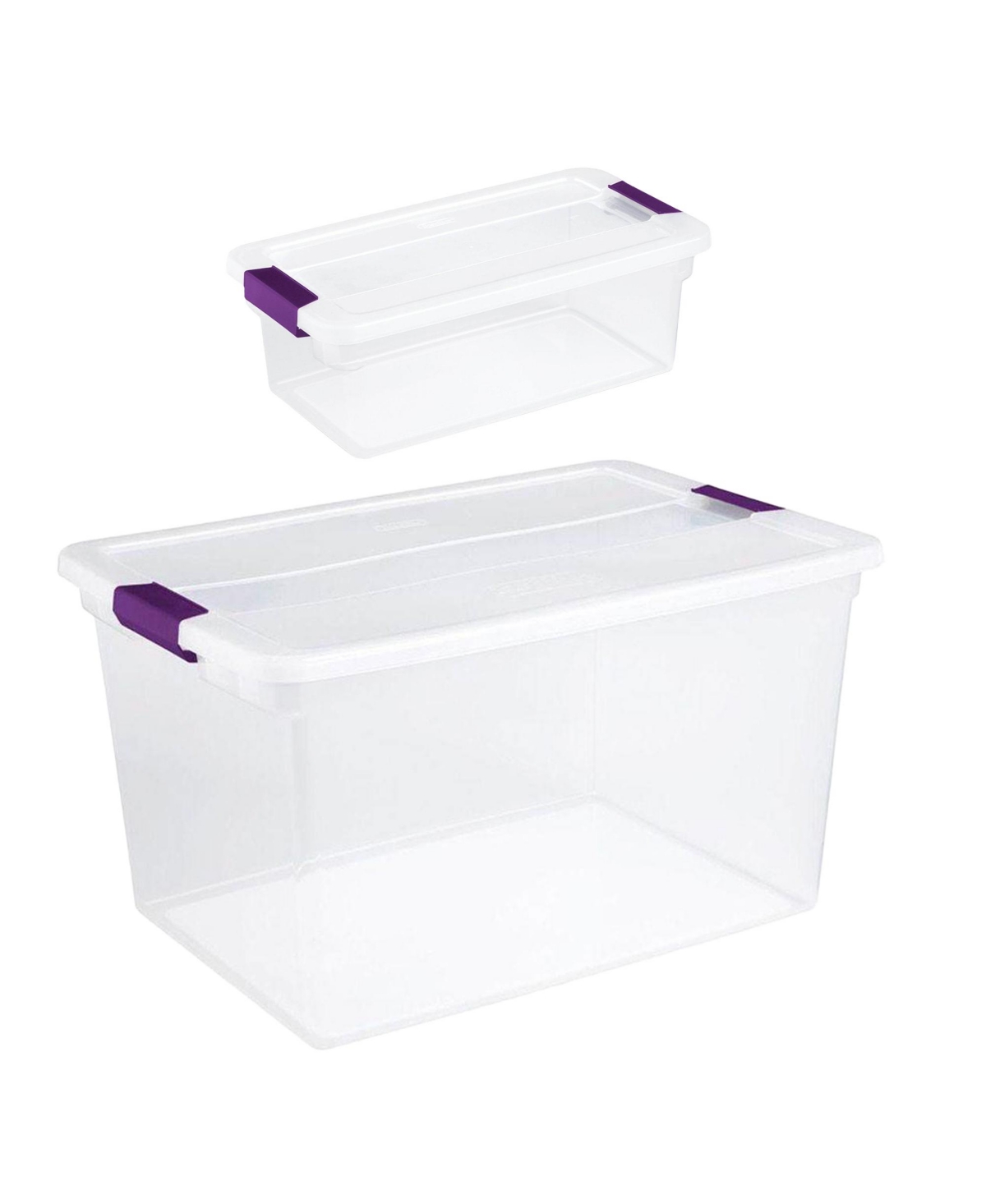 Click here for Sterilite 66 Quart Storage Totes  6 Pack  and 6 Qu... prices