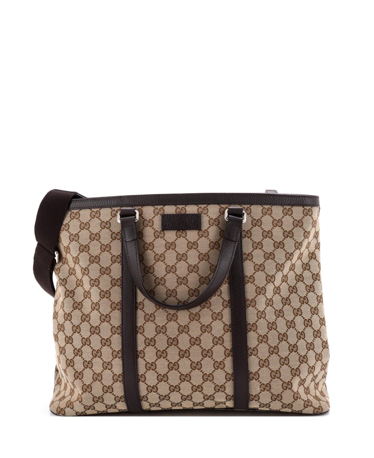 Click here for Pre-Owned Gucci Large Joy Convertible Tote Gg Canv... prices