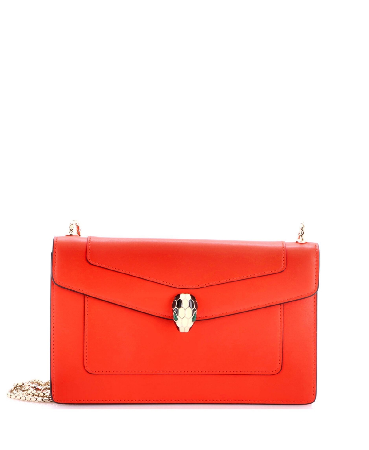 Click here for Pre-Owned Bvlgari Small Serpenti Forever Wallet on... prices