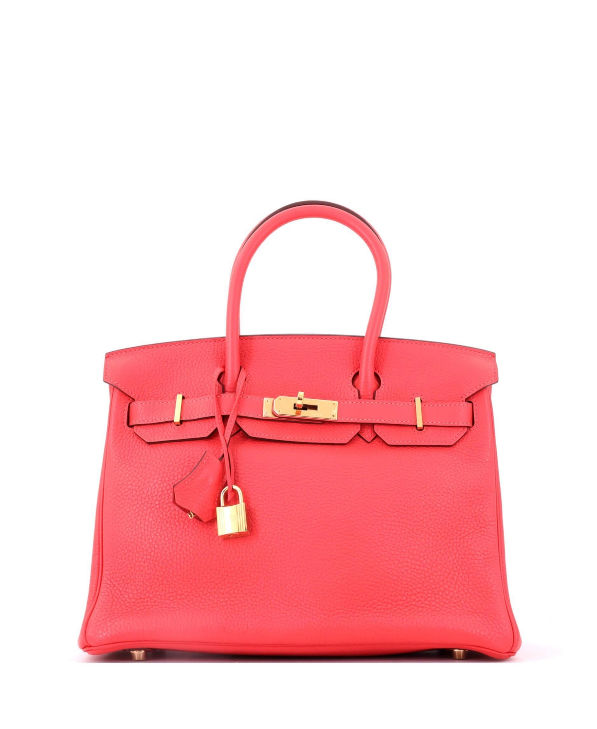 Click here for Pre-Owned Hermes Birkin 30 Handbag Pink Clemence w... prices