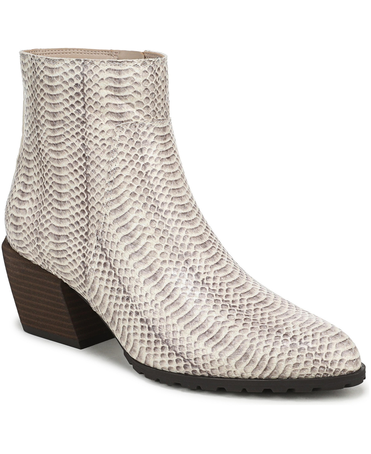 Click here for Vionic Womens Bianca Ankle Booties - Ivory python... prices