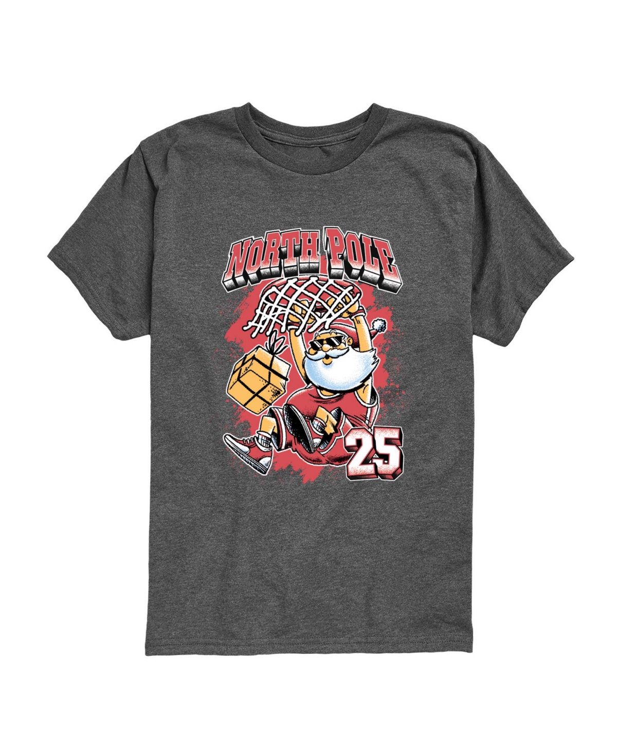 Click here for Hybrid Boys 8-20 Santa North Pole Basketball Short... prices