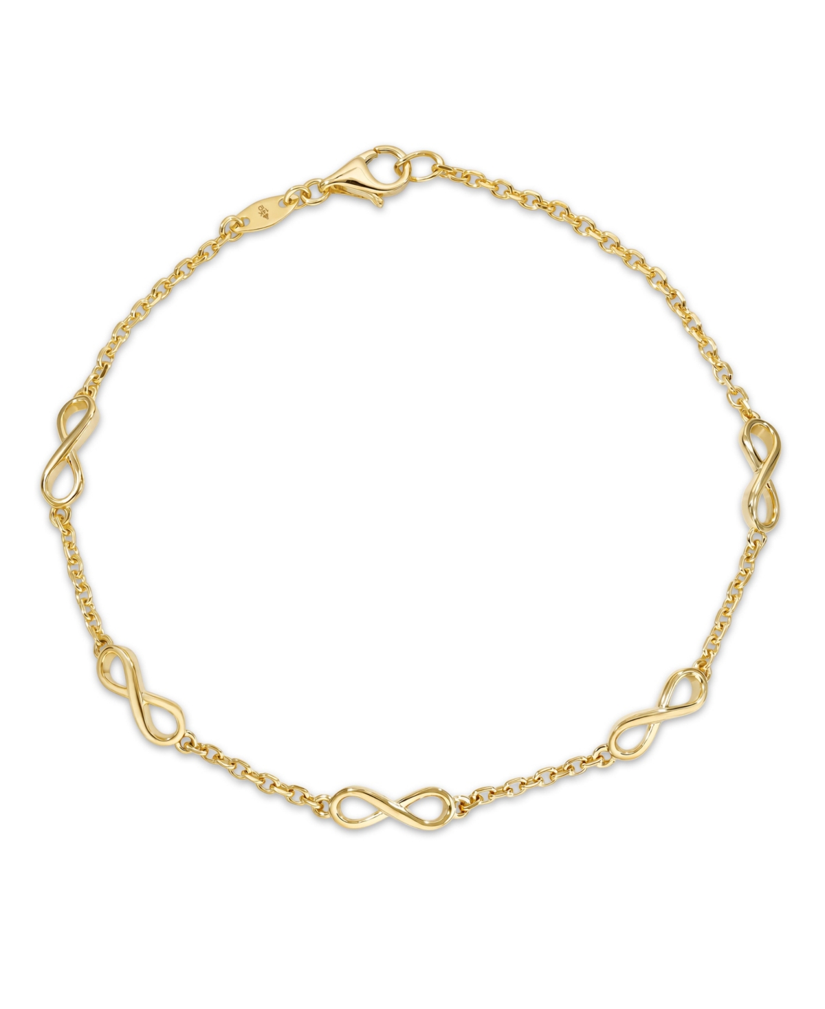 Click here for Devata Infinity Chain Bracelet in 14K Gold  6.5 in... prices