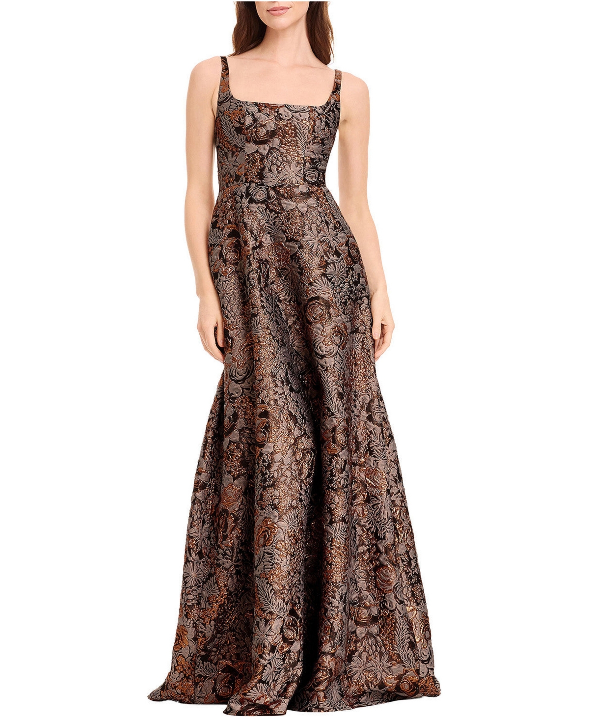 Click here for Dress The Population Womens Vienna Square Neck Met... prices