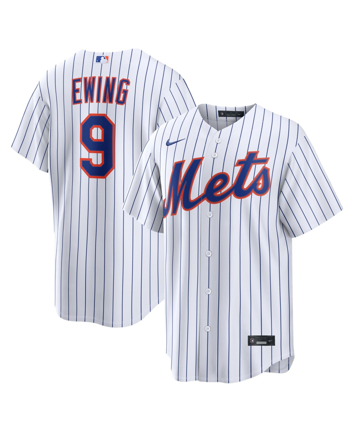 Click here for Nike Mens Aj Ewing White New York Mets Home Replic... prices