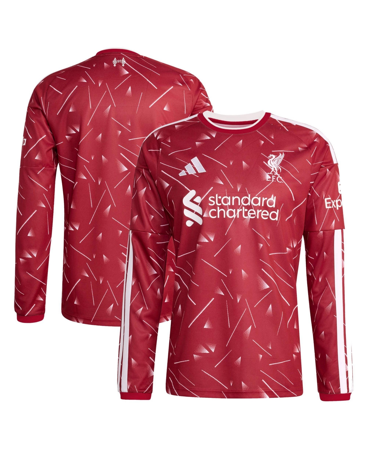 Click here for Adidas Mens Red Liverpool 2026/27 Home ReplicaLong... prices