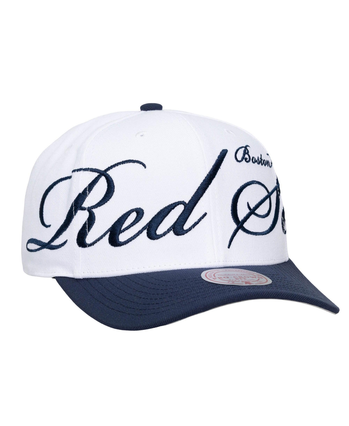 Click here for Mitchell & Ness Mens and Womens White/Navy Boston... prices
