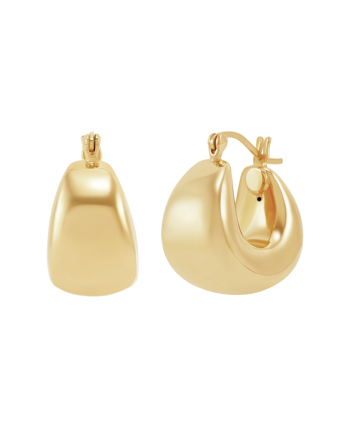 Click here for Macys Polished Electroform Graduated Chunky Oval H... prices