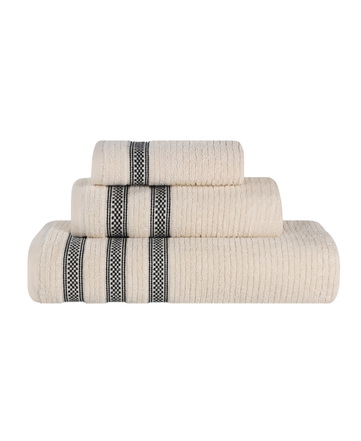 Click here for Superior Brea Zero Twist Cotton Ribbed Geometric B... prices