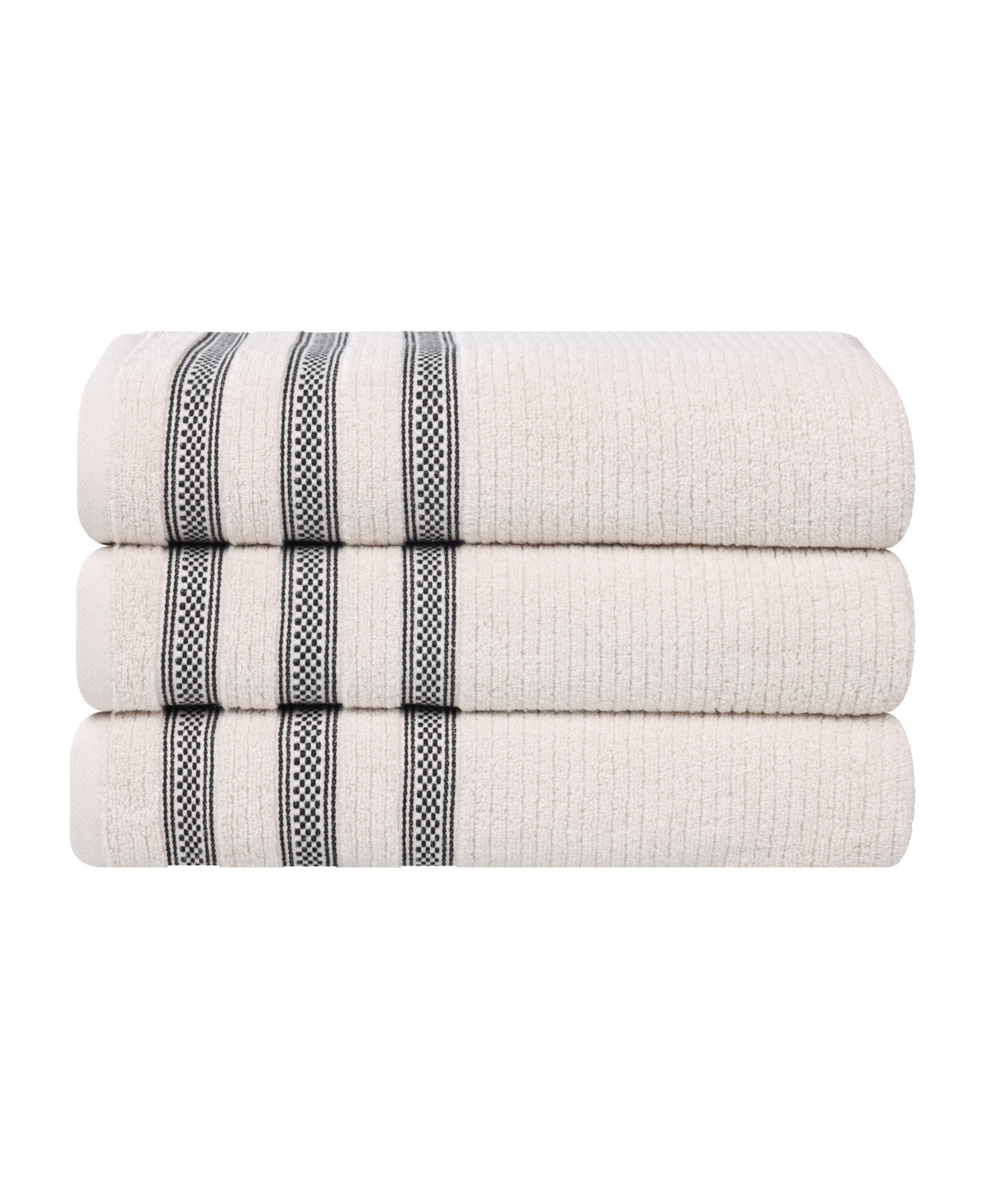 Click here for Superior Brea Zero Twist Cotton Ribbed Geometric B... prices