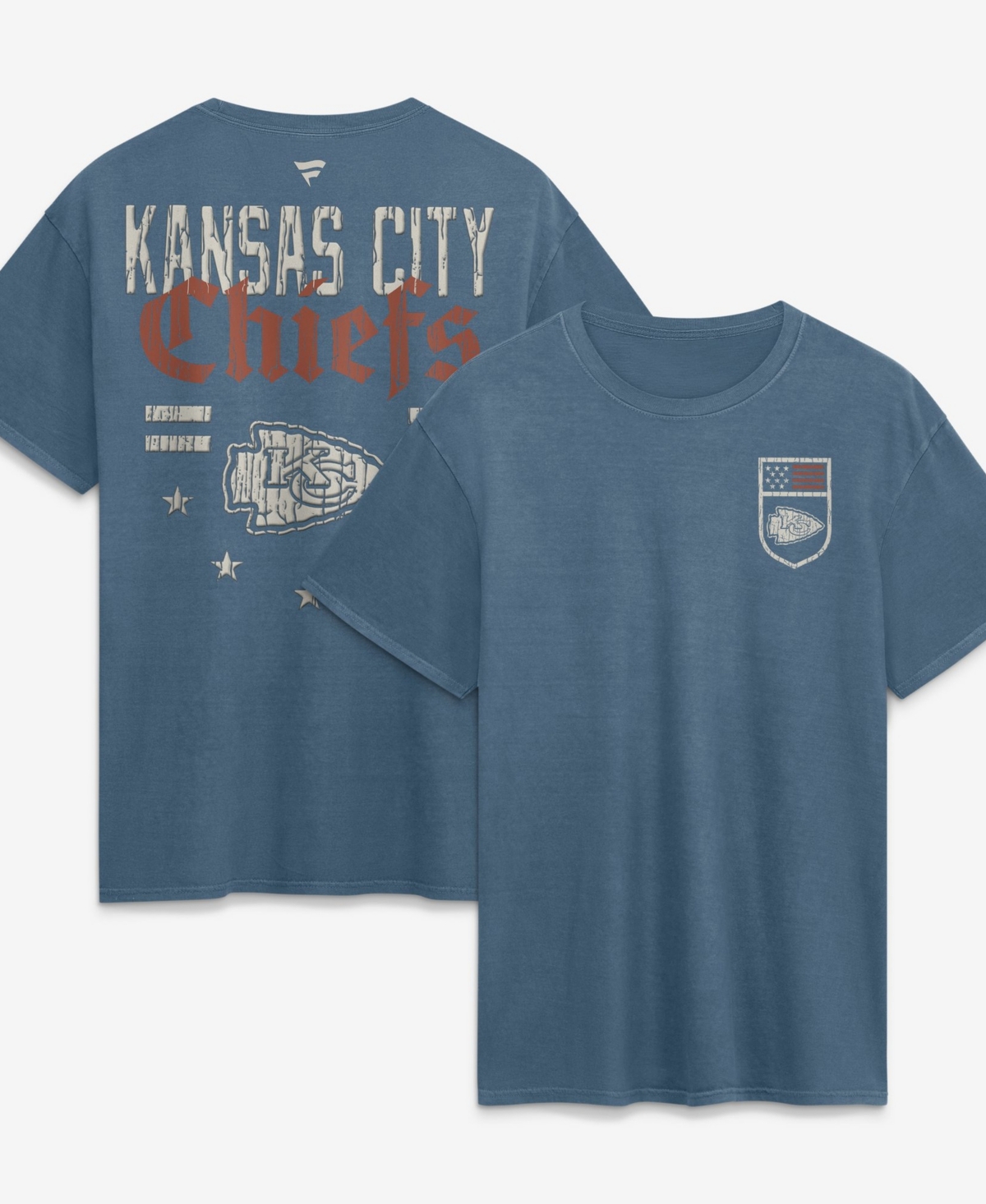 Click here for Fanatics Mens Blue Kansas City Chiefs Washed Ameri... prices