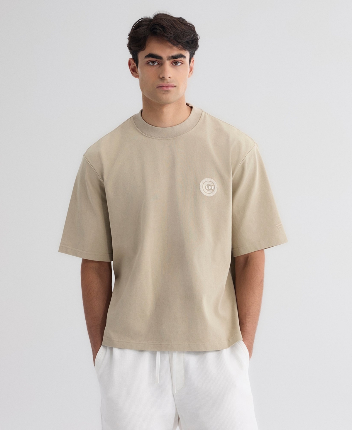 Click here for Fanatics Mens Sepia Tint Chicago Cubs Iconic Heavy... prices