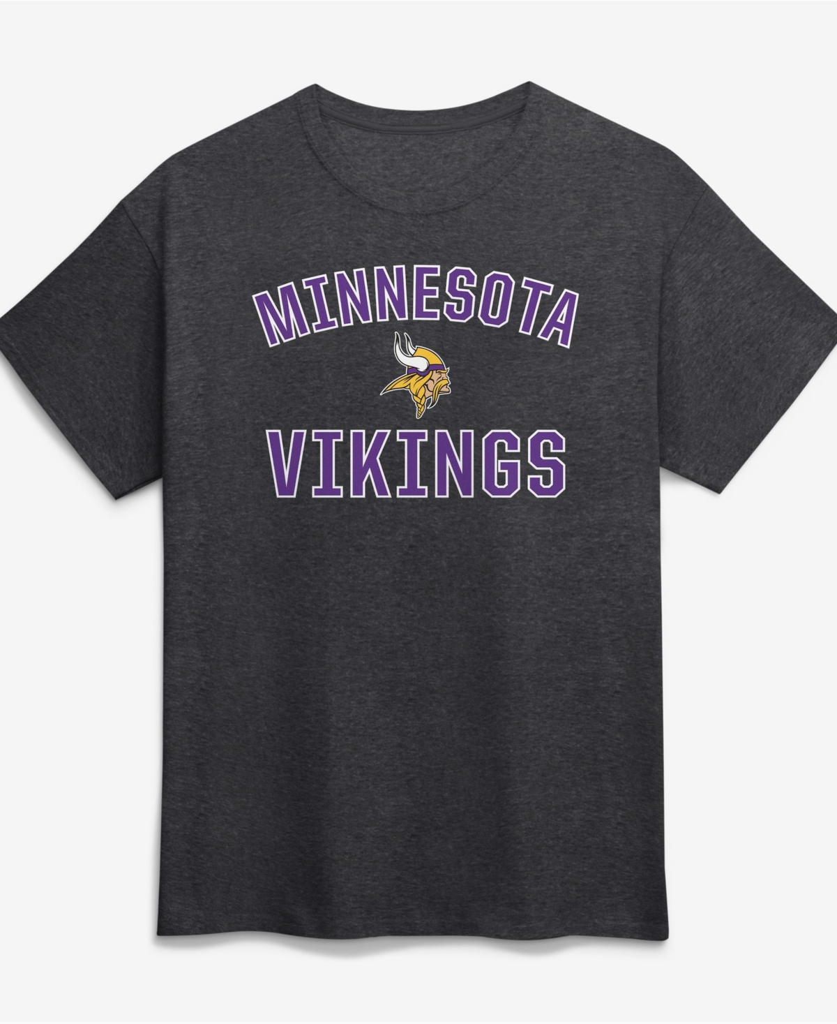 Click here for Logo Athletic Mens Charcoal Minnesota Vikings Cott... prices