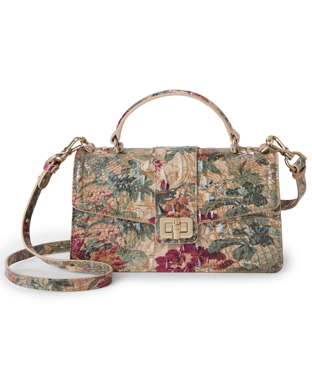 Click here for Brahmin Genie Melbourne Leather Small Crossbody Ha... prices