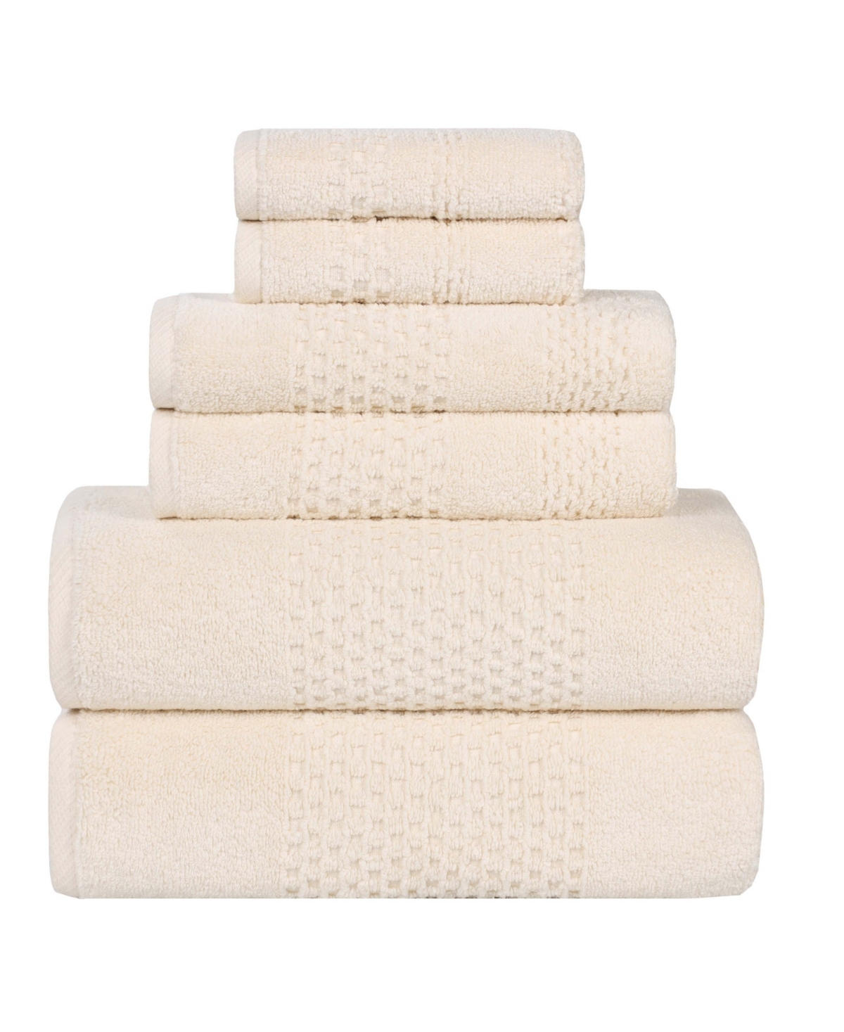 Click here for Superior Playa Cotton 6-Piece Towel Set - Ivory prices
