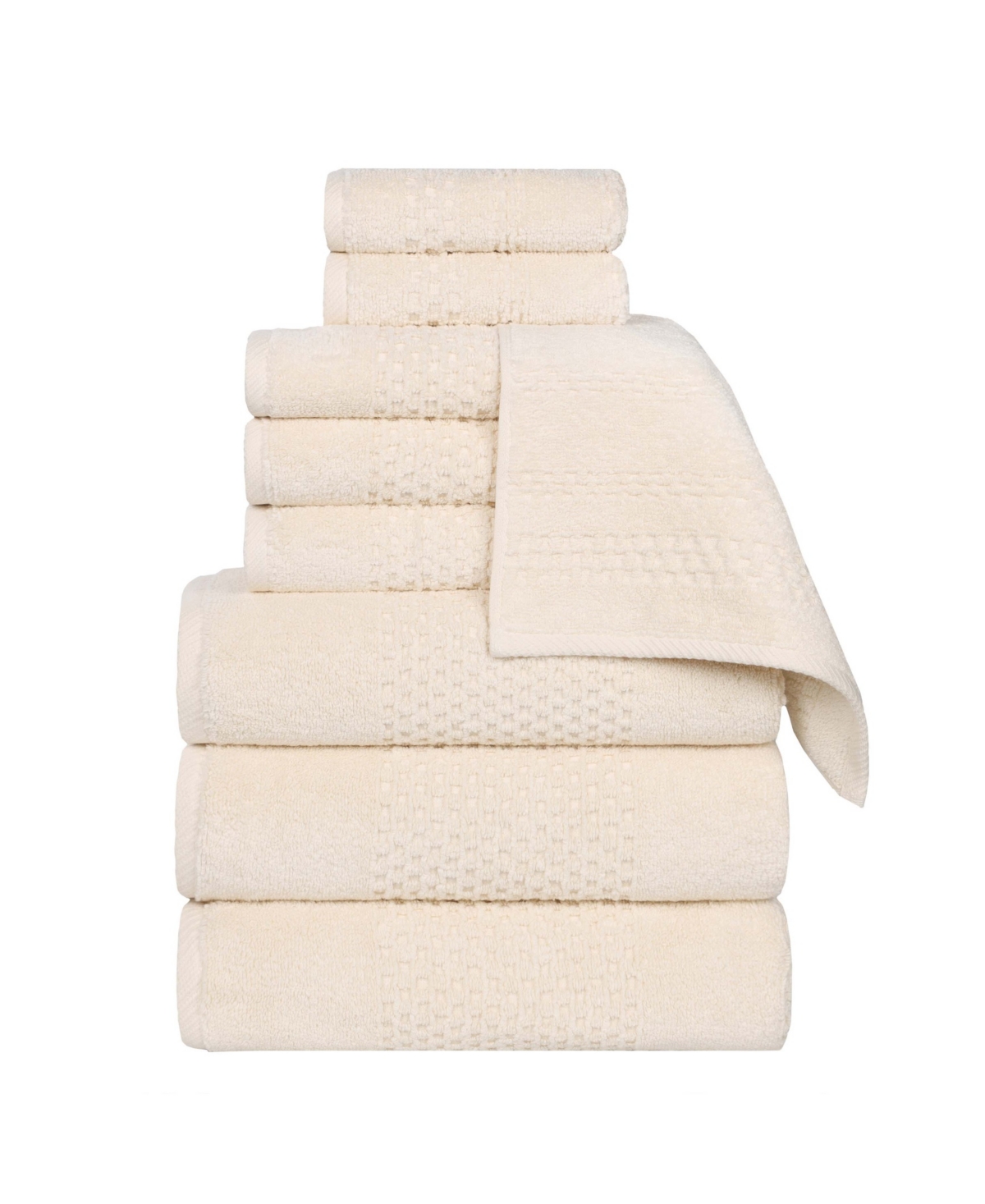 Click here for Superior Playa Cotton 9-Piece Towel Set - Ivory prices