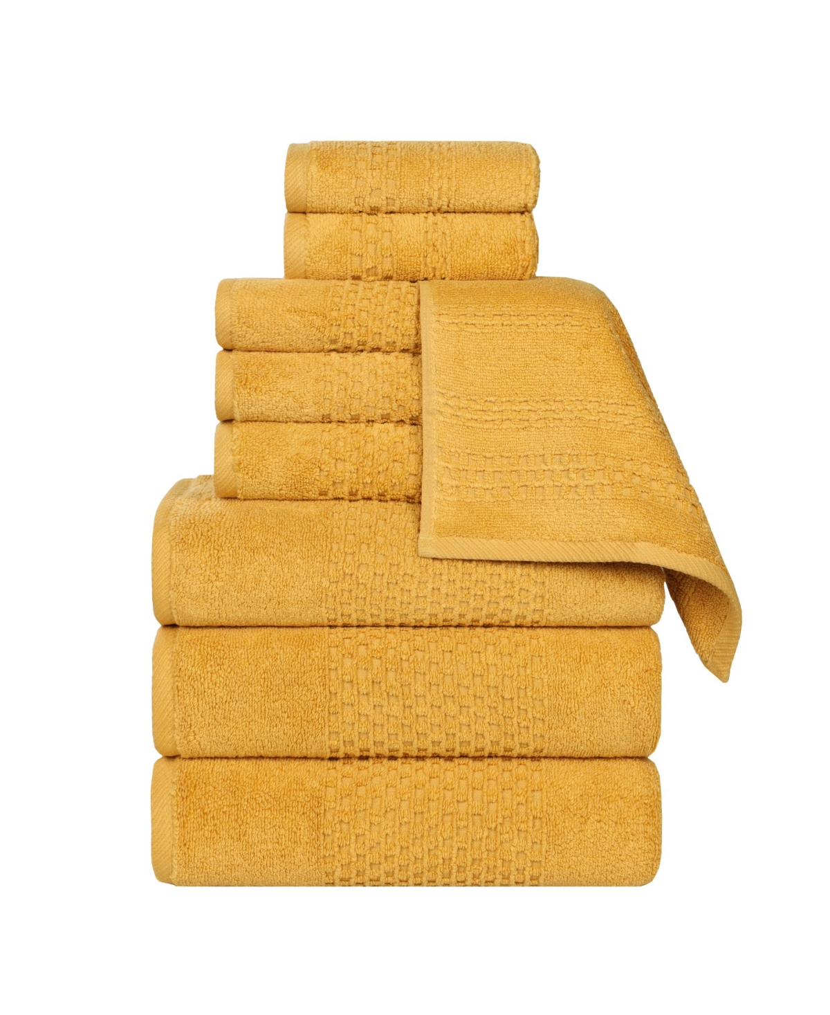 Click here for Superior Playa Cotton 9-Piece Towel Set - Gold prices