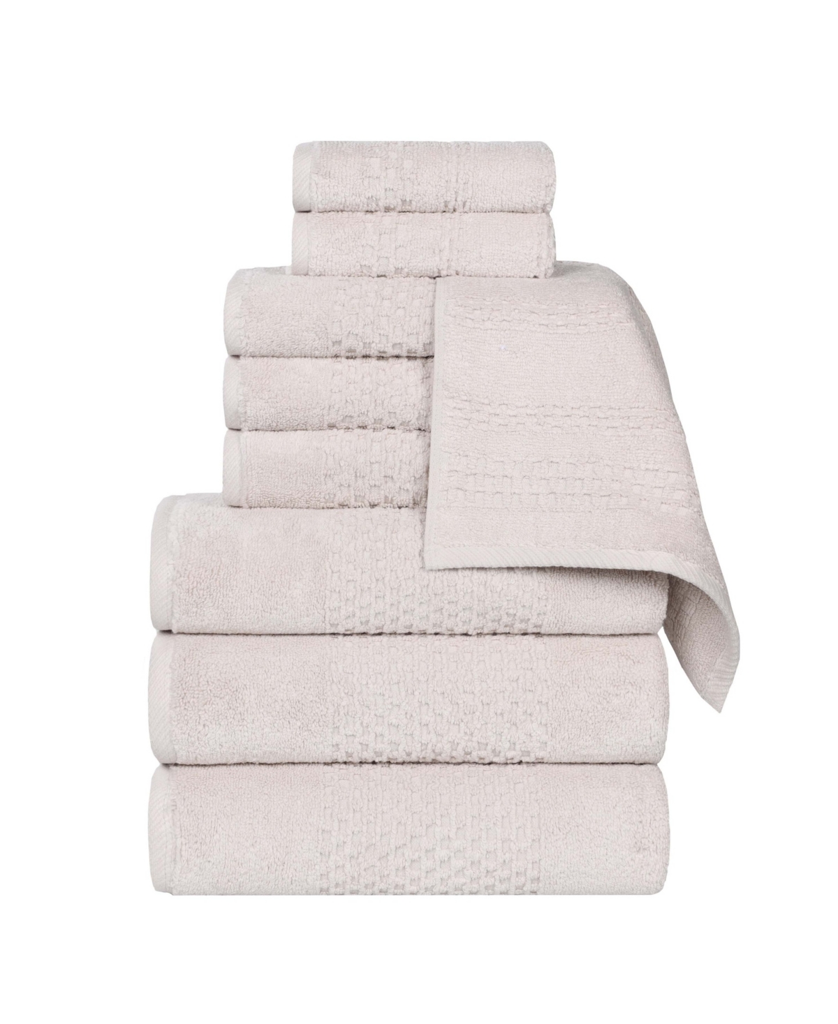 Click here for Superior Playa Cotton 9-Piece Towel Set - Silver prices