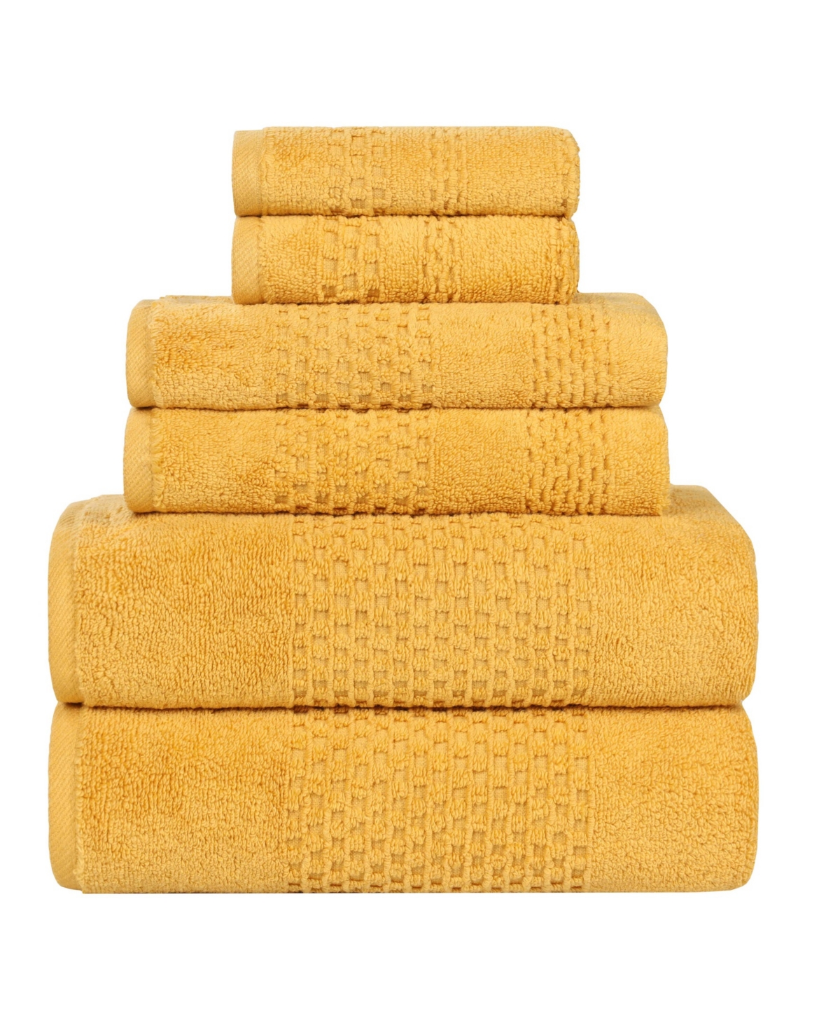 Click here for Superior Playa Cotton 6-Piece Towel Set - Gold prices