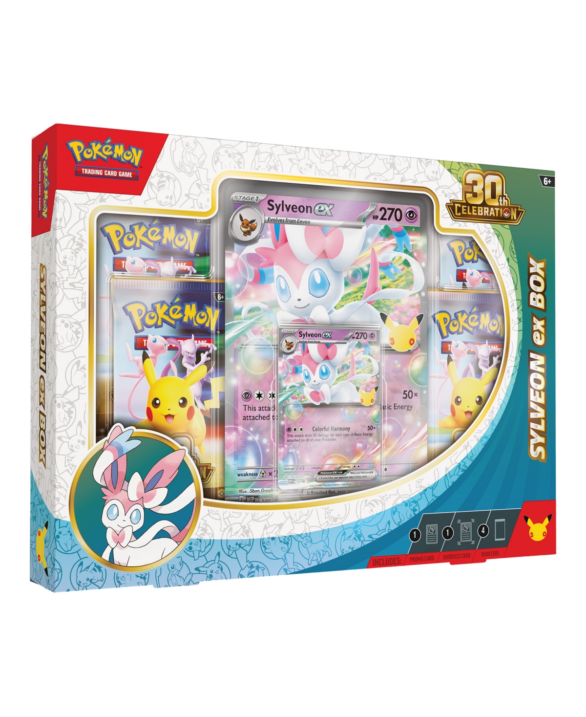 Click here for Pokemon 30th Celebration Ex Box 2 4-Booster-Pack C... prices