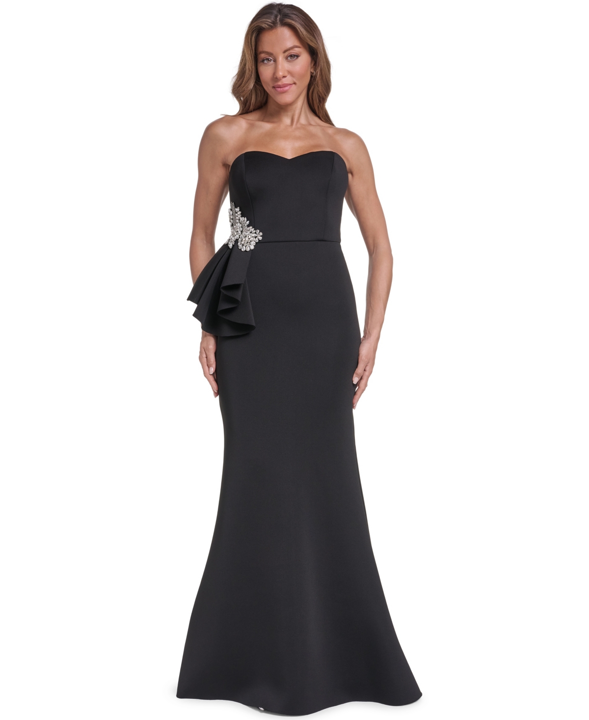Click here for Eliza J Womens Sweetheart Strapless Mermaid Dress... prices