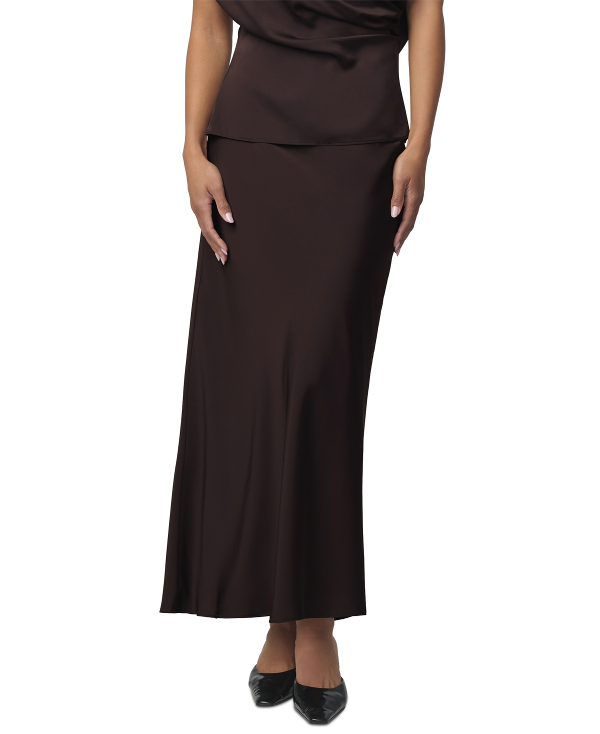 Click here for Joes Jeans Womens Ines A-Line High-Waisted Maxi Sk... prices
