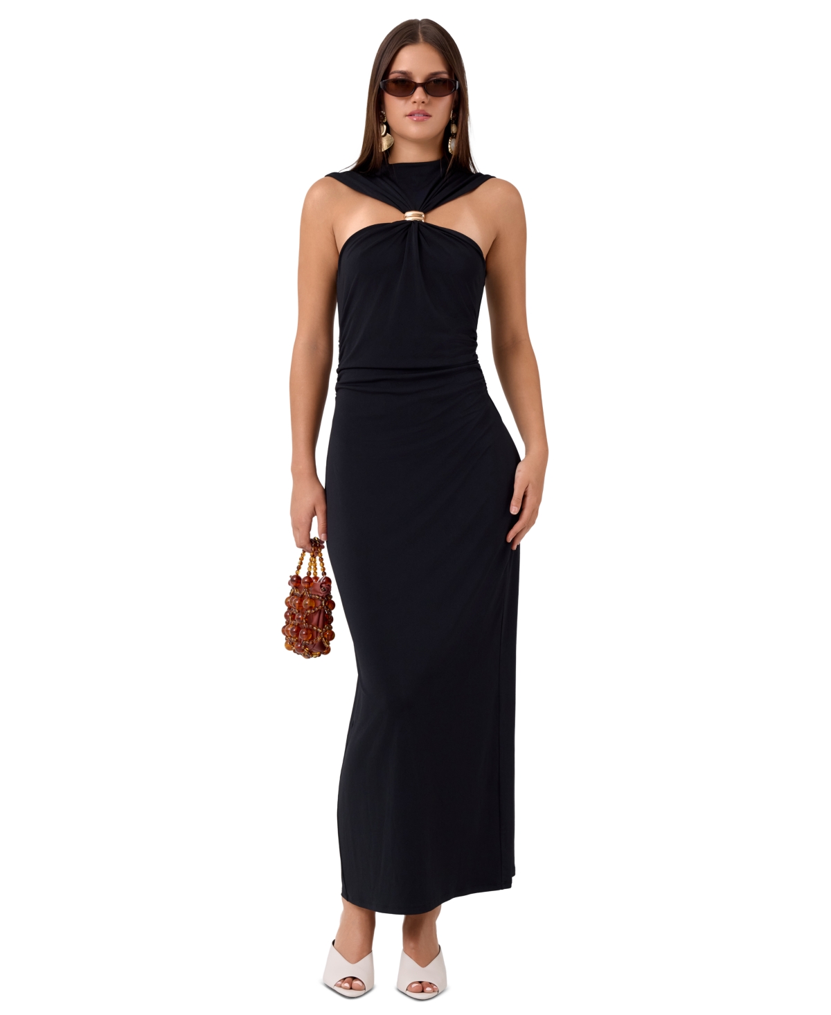 Click here for Rachel Rachel Roy Womens Pricilla Midi Halter Abst... prices