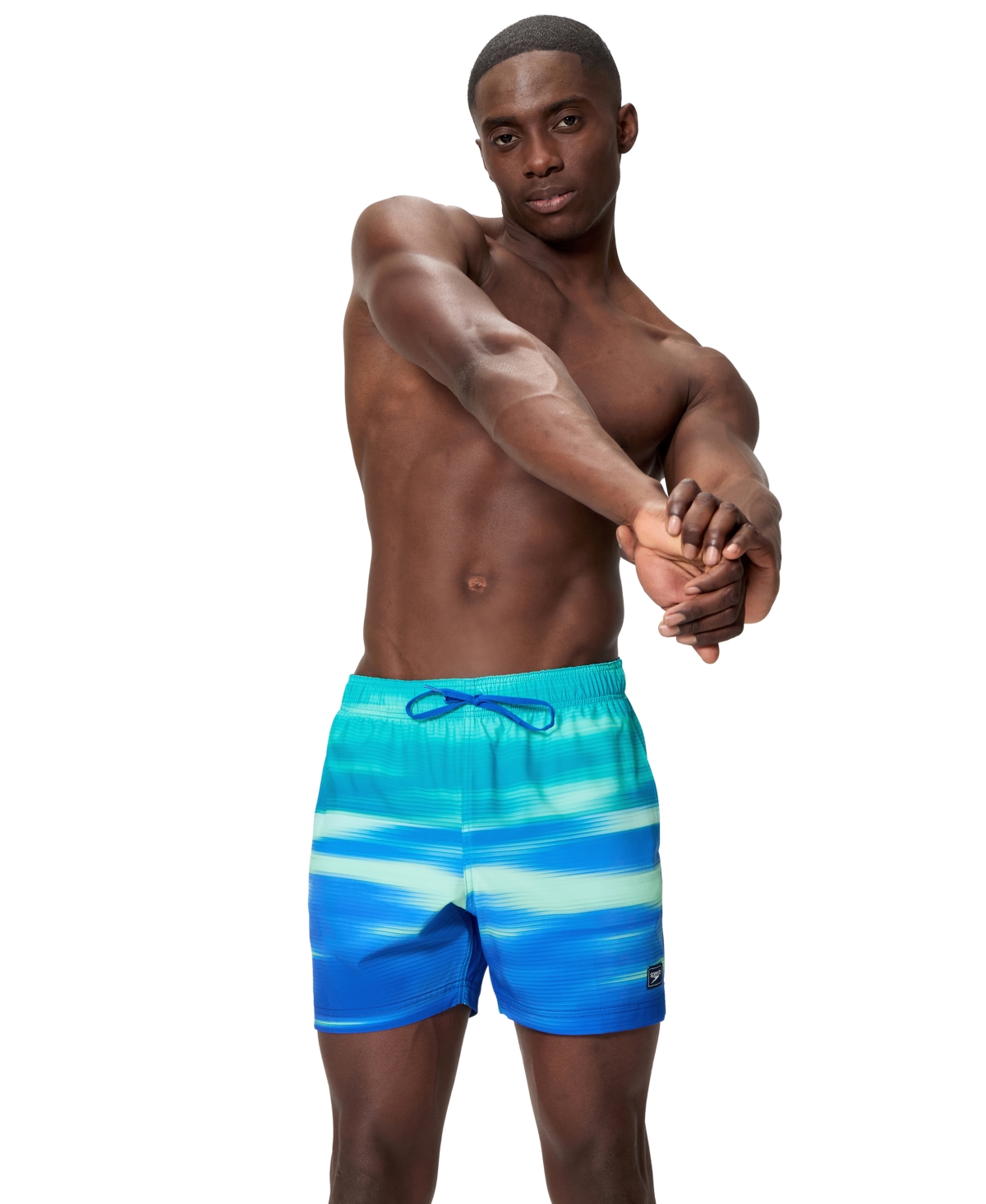 Click here for Speedo Mens Stripe Redondo Edge Swim Trunks  5 Ins... prices