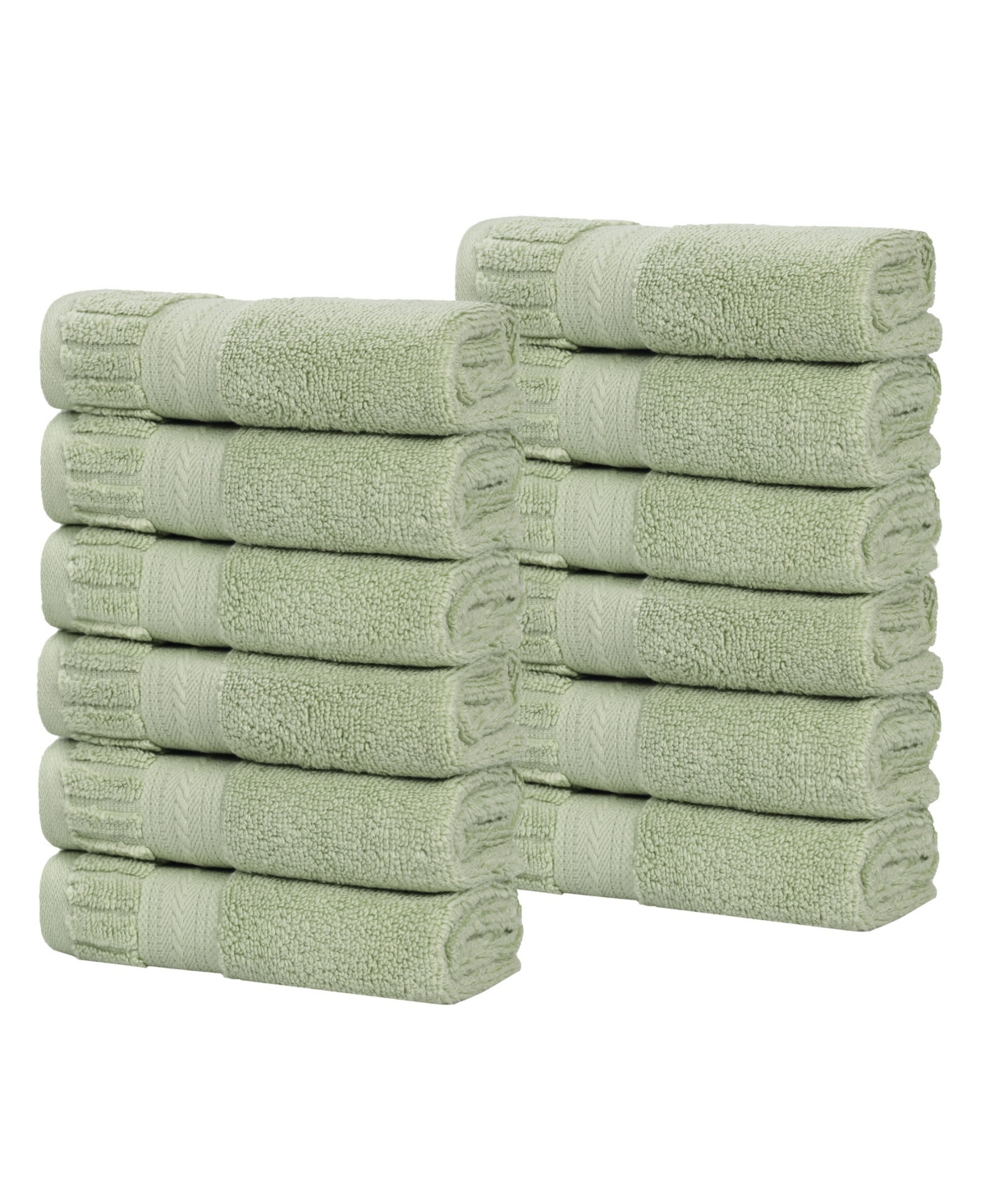 Click here for Superior Venice Cotton 12-Piece Washcloths Set - G... prices